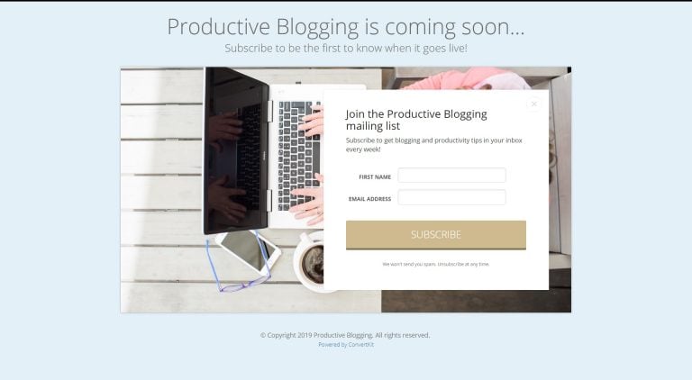 ConvertKit vs MailChimp – which is best for your blog? - Productive ...
